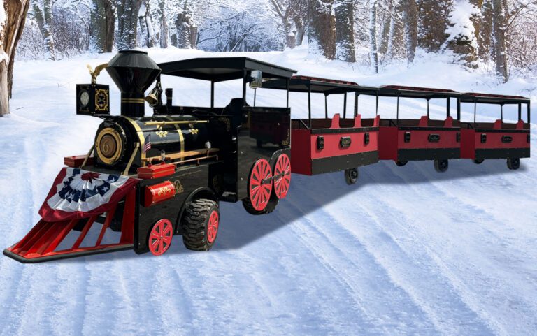 Deluxe Bellatori Trackless Train Rental - Fantasy World Entertainment