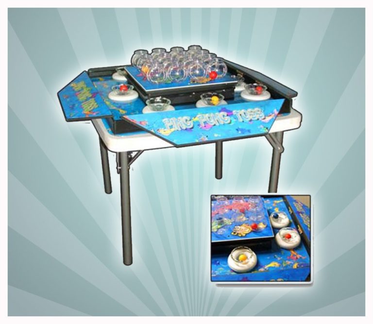 Ping Pong Toss Carnival Game Rental - Fantasy World Entertainment